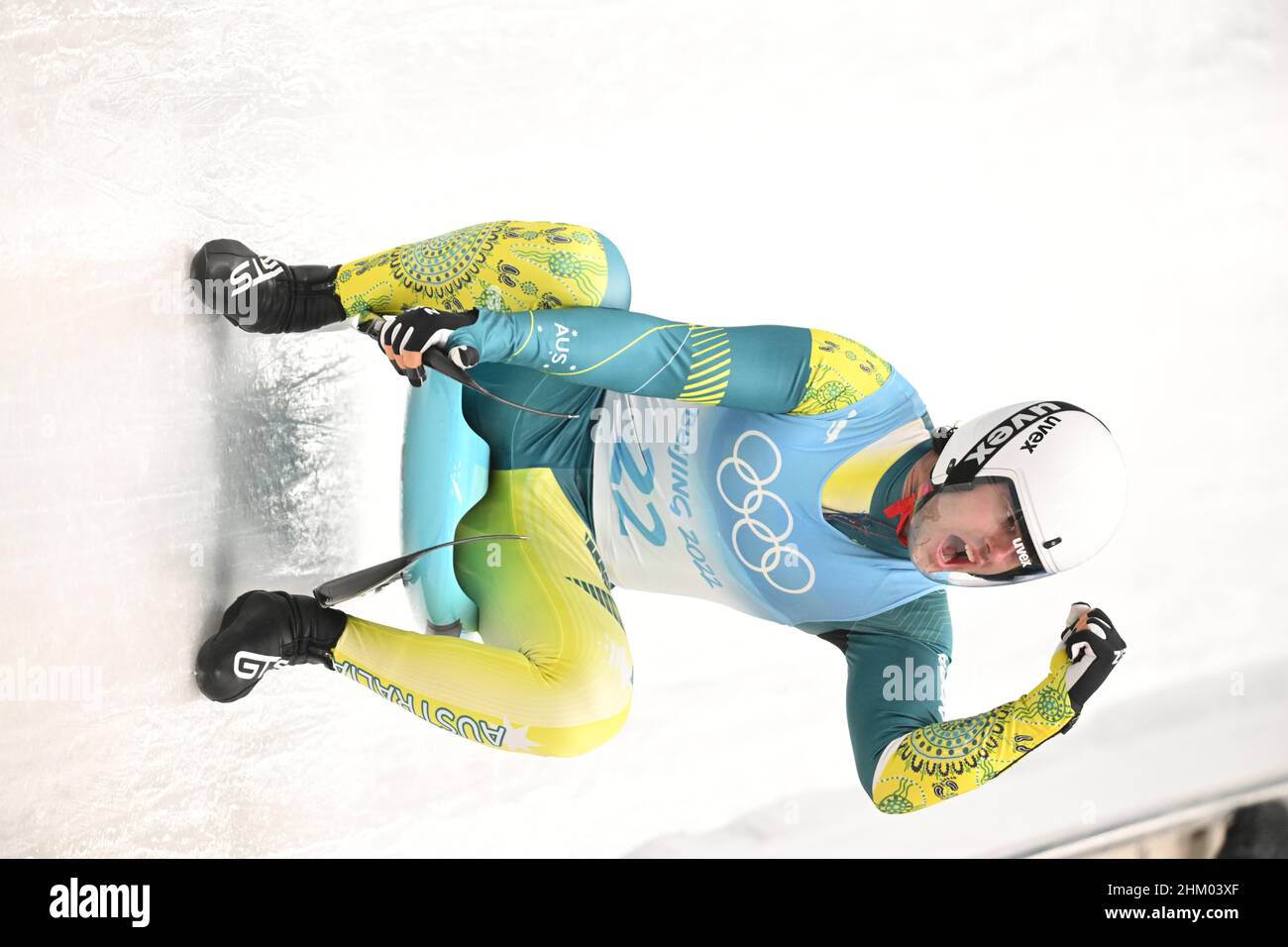Yanqing, China. 06th Feb, 2022. Olympics, luge, single-seater, men, 4th ...