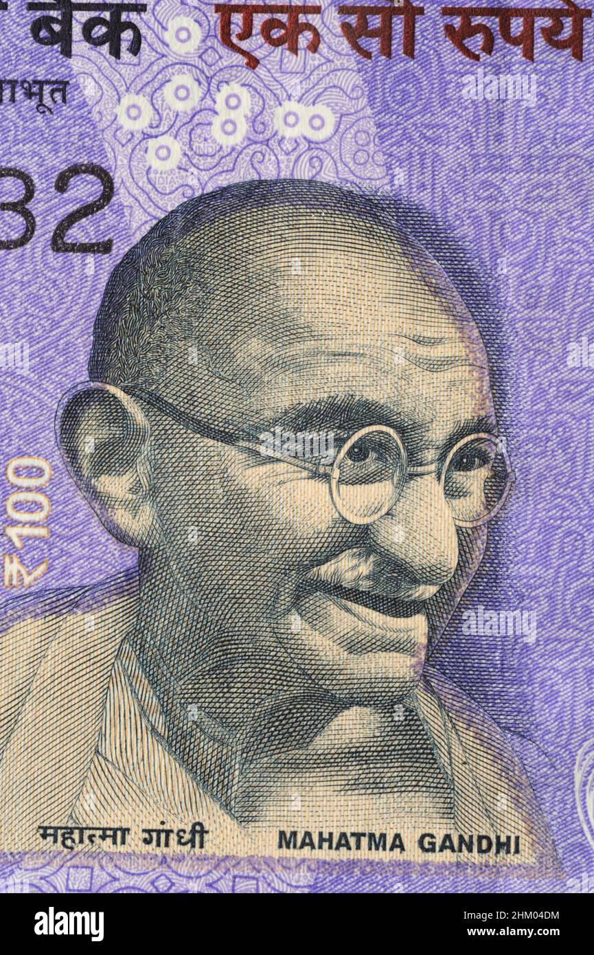 India Asia March 21 2021 Reserve bank of india Face of Mahatma Gandhi ...