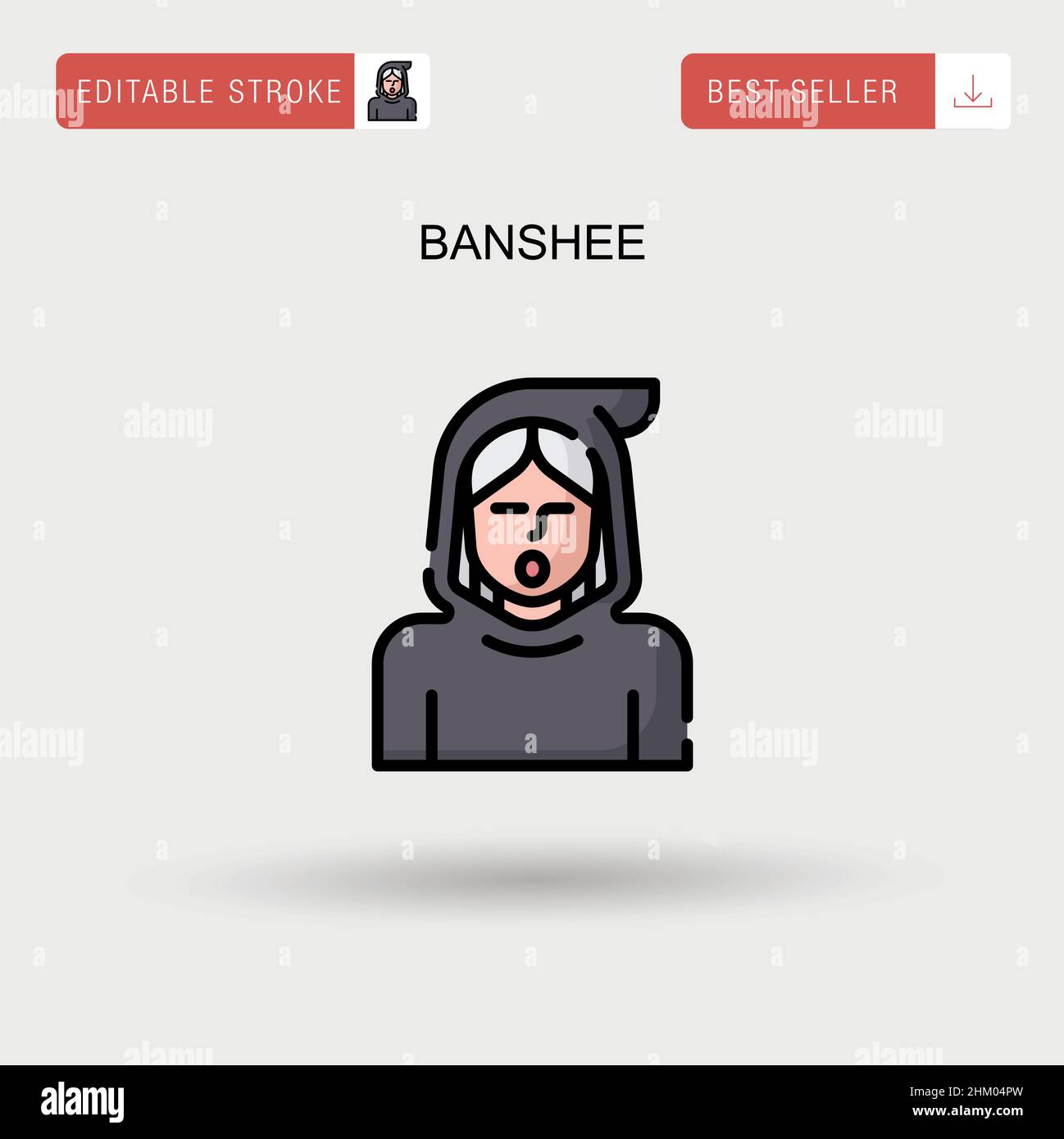 Banshee illustration Stock Vector Images - Alamy