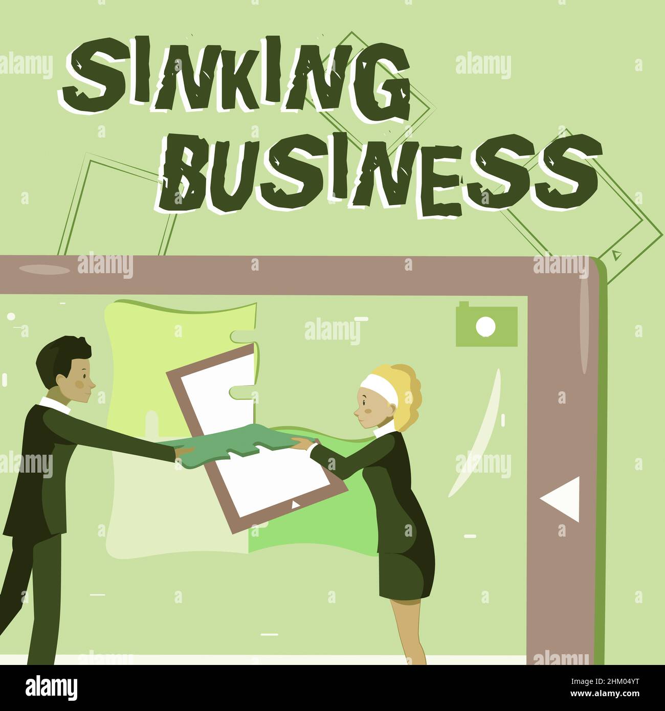 Writing displaying text Sinking Business. Business approach the company ... Writing displaying text Sinking Business. Business approach the company ...