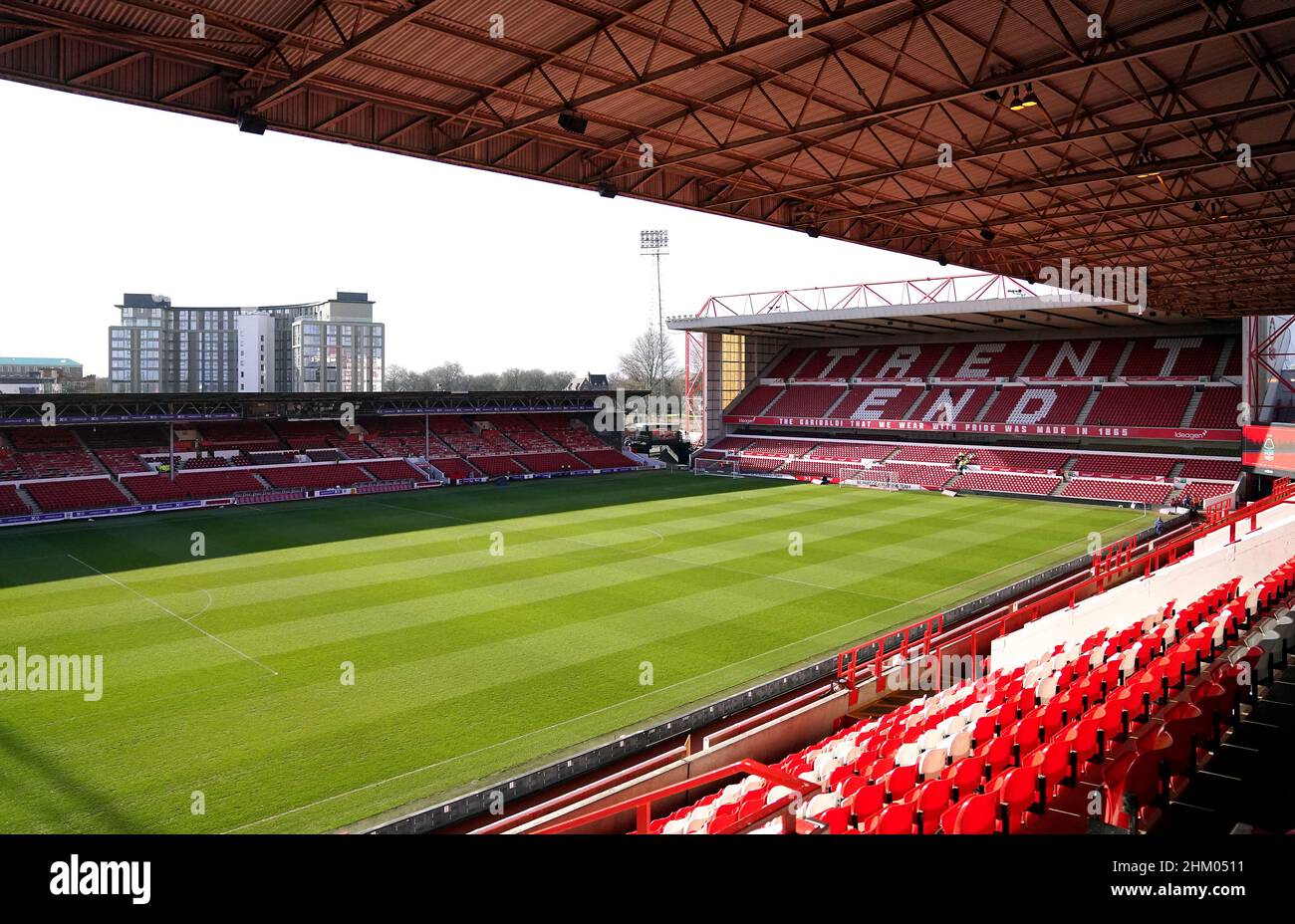 General view from inside the stadium before the Emirates FA Cup fourth ...
