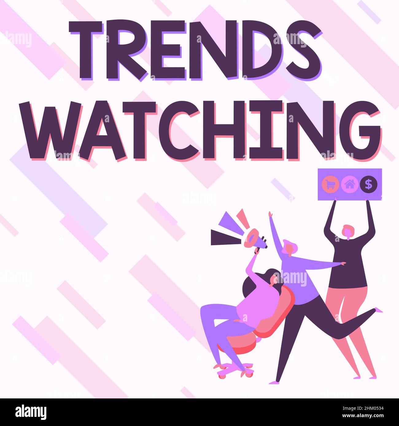Writing displaying text Trends Watching. Word for change or development ... Writing displaying text Trends Watching. Word for change or development ...