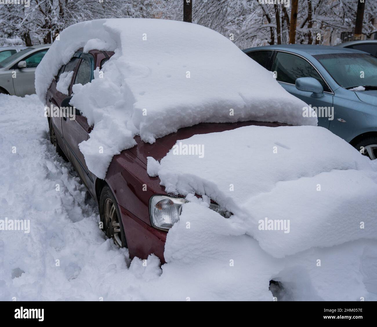 Snow machine buried in hi-res stock photography and images - Alamy