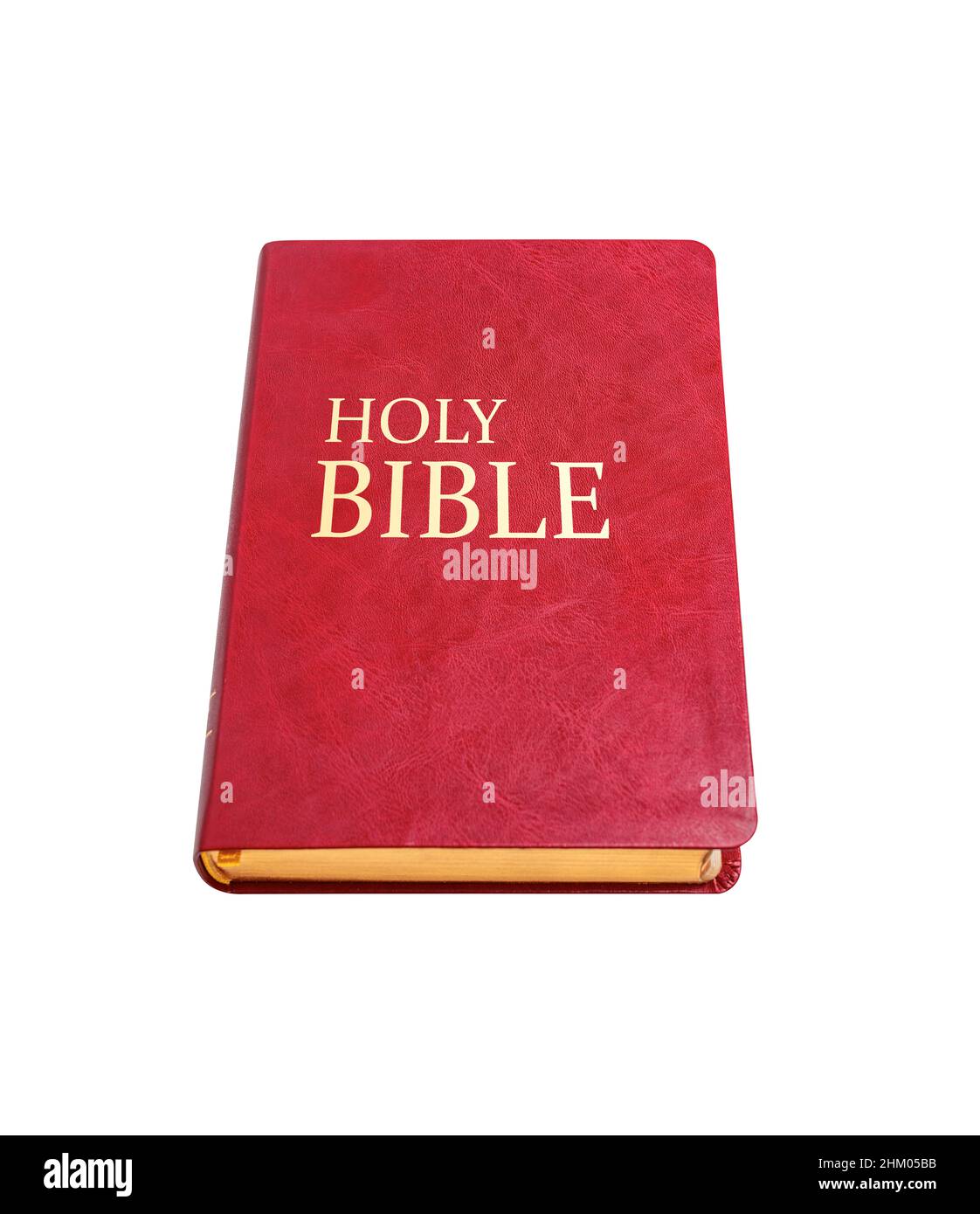 Holy Bible isolated on white background Stock Photo - Alamy