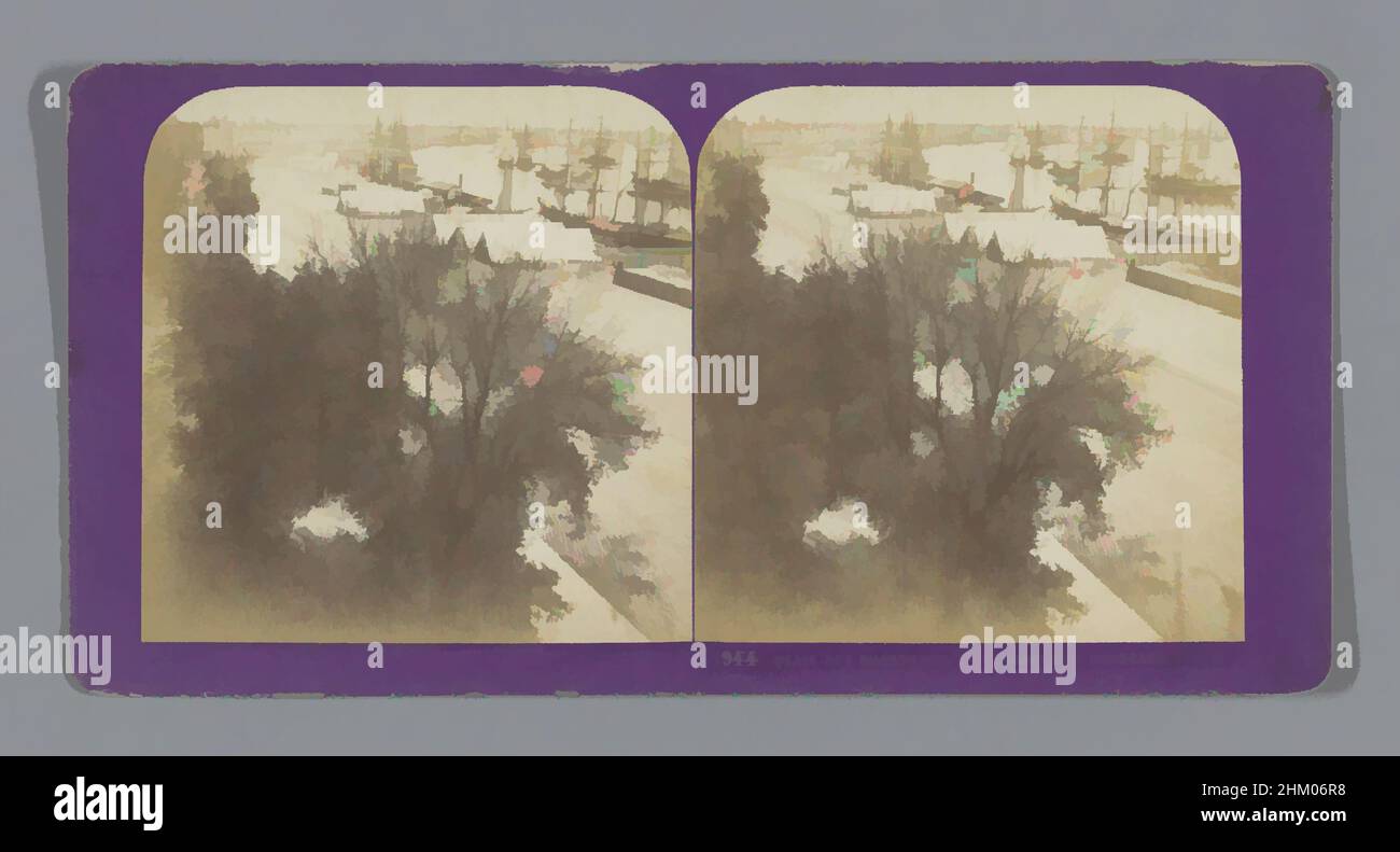 Art inspired by View of the Quais des Chartrons at Bordeaux, Quais des ...