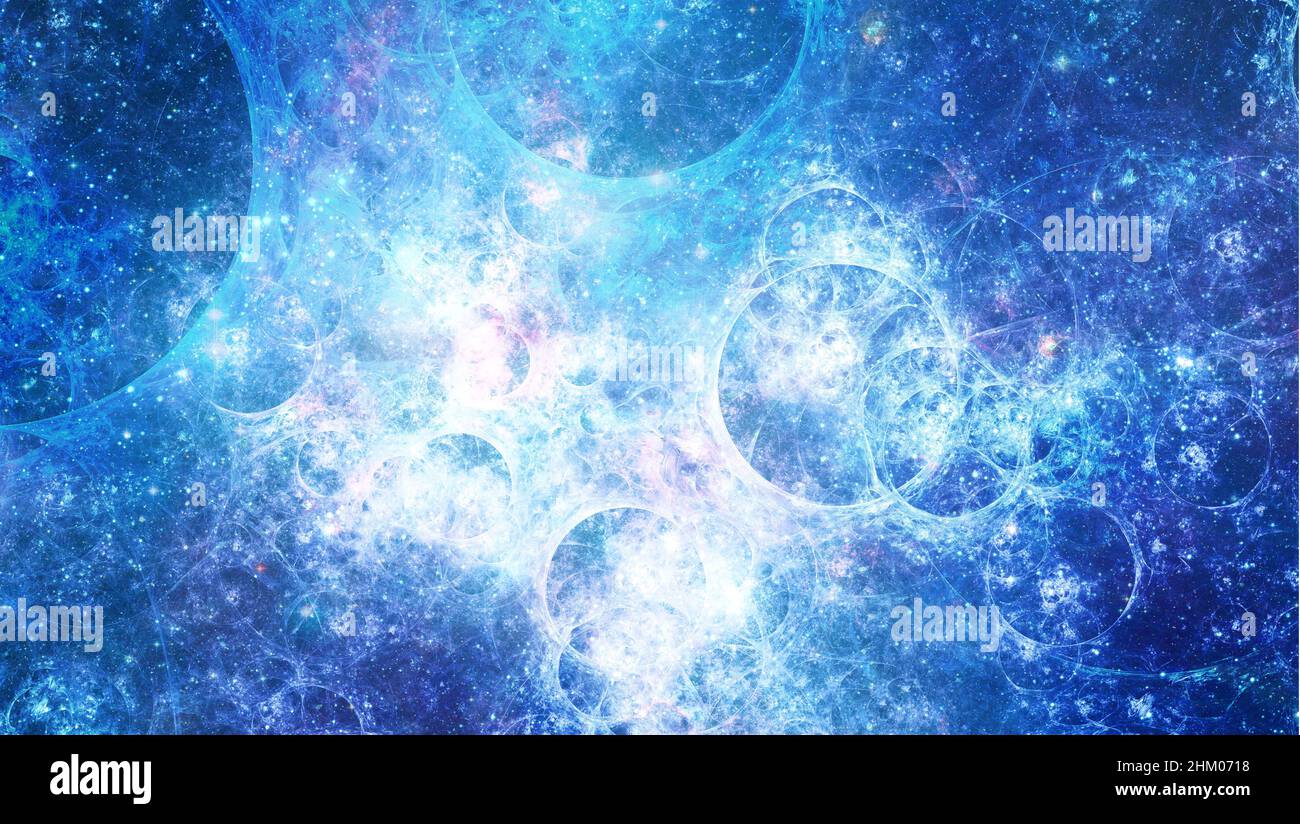 multiverse and alternative universes concept illustration Stock Photo ...