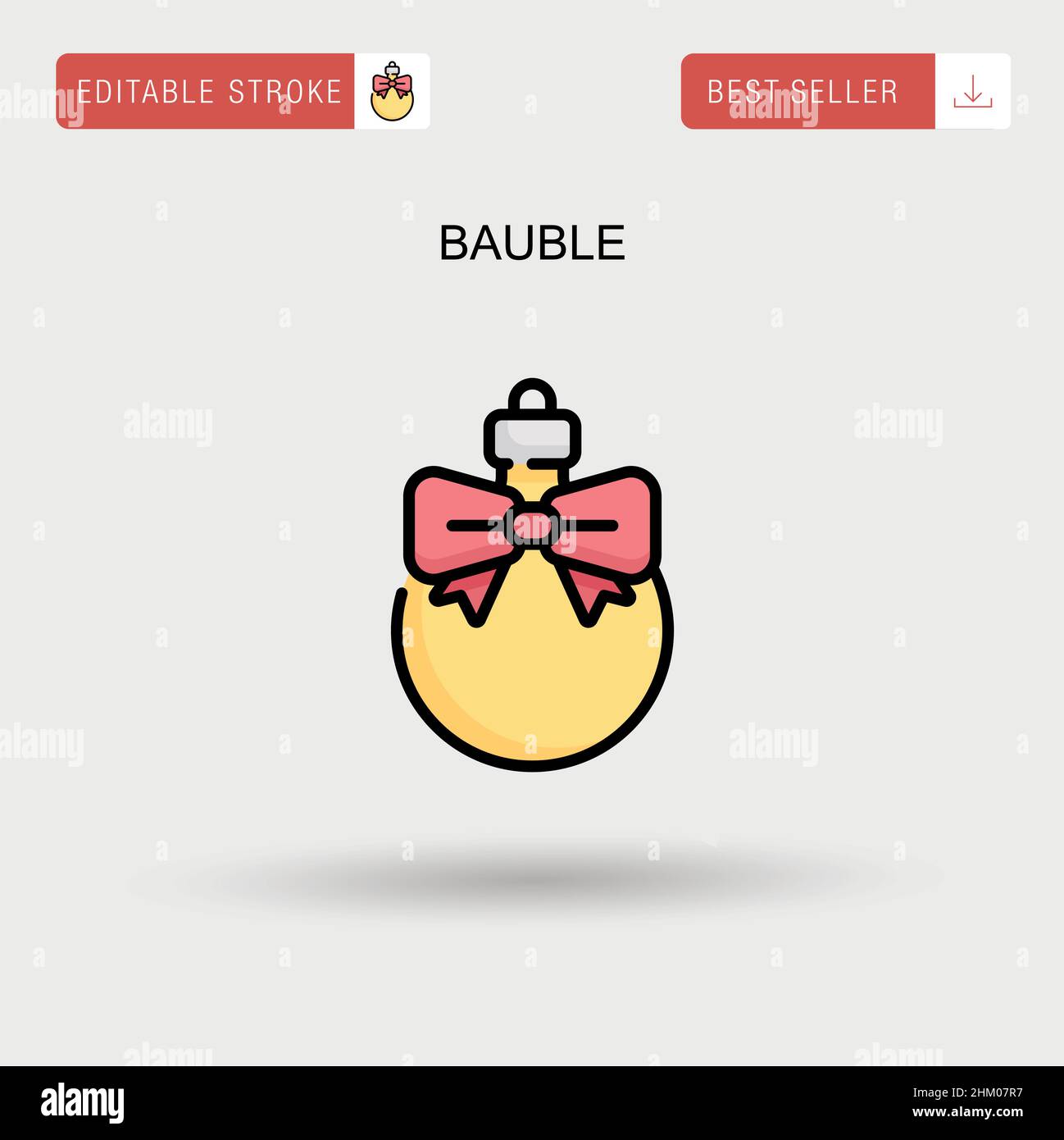 Bauble template Stock Vector Images - Alamy