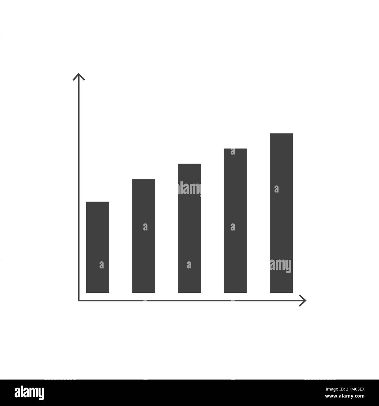 graph icon. statistics, analytics symbol template for graphic and web ...