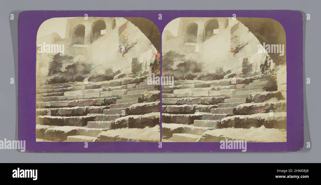 Art inspired by View of the steps of the Roman Theatre of Catania ...