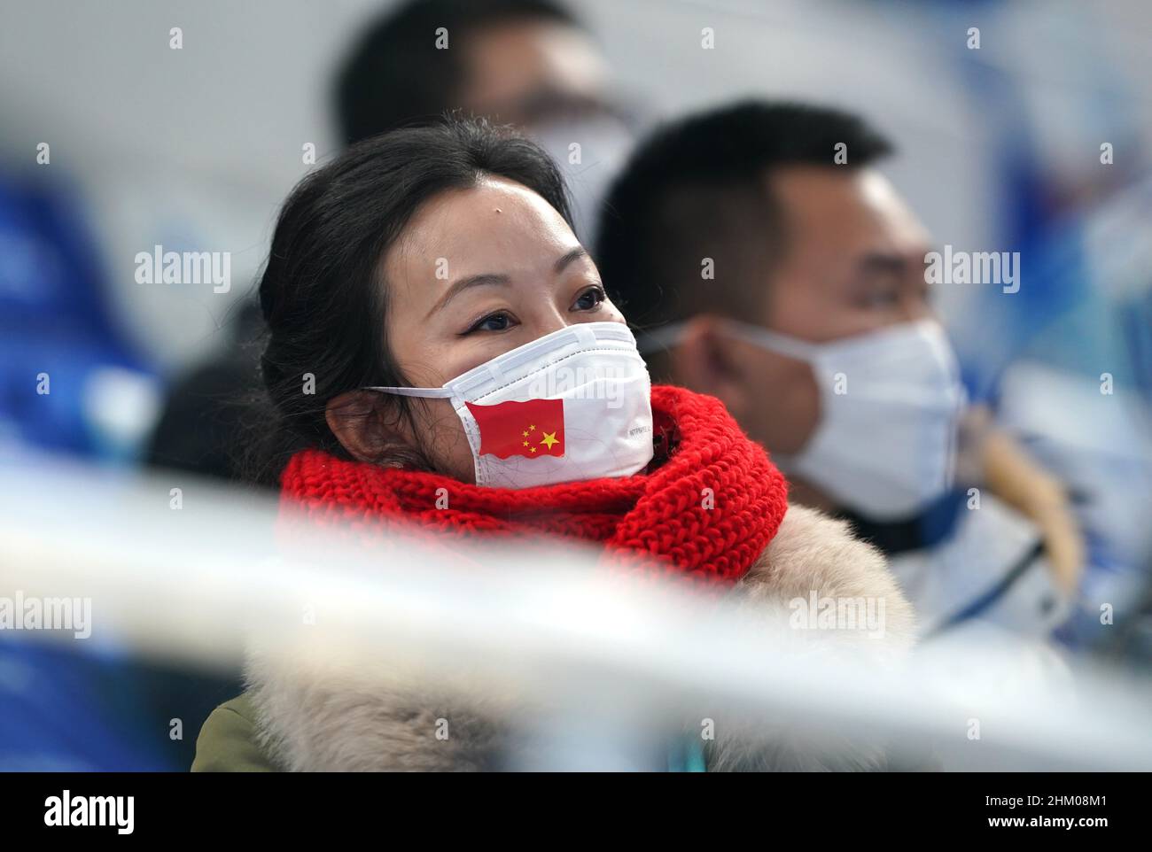 Spectator 2022 winter olympic hi-res stock photography and images - Alamy