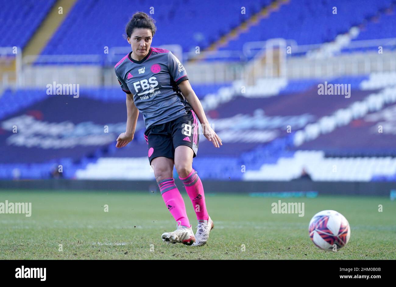 Leicester City's Jessica Sigsworth during the Barclays FA Women's Super ...