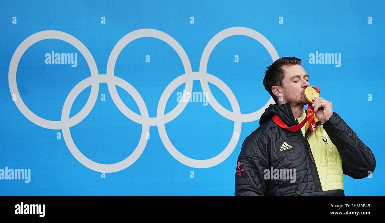 Yanqing, China. 06th Feb, 2022. Olympics, luge, single-seater, men ...