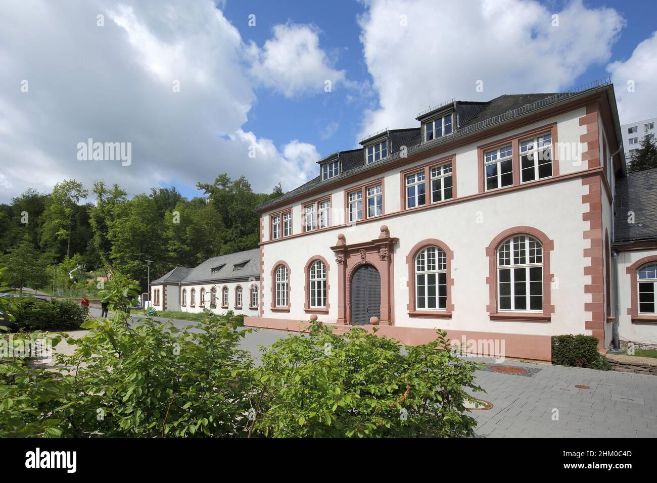 Art Nouveau mud bath house in Bad Schwalbach, Hesse, Germany Stock ...