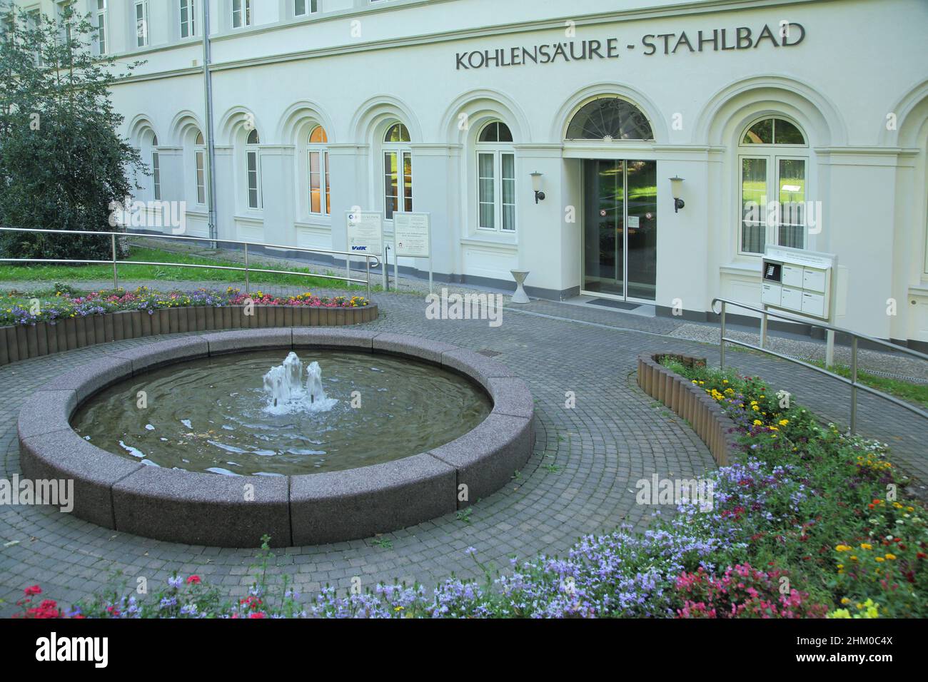 Carbonic acid steel bath as a medicinal bath in Bad Schwalbach, Hesse ...
