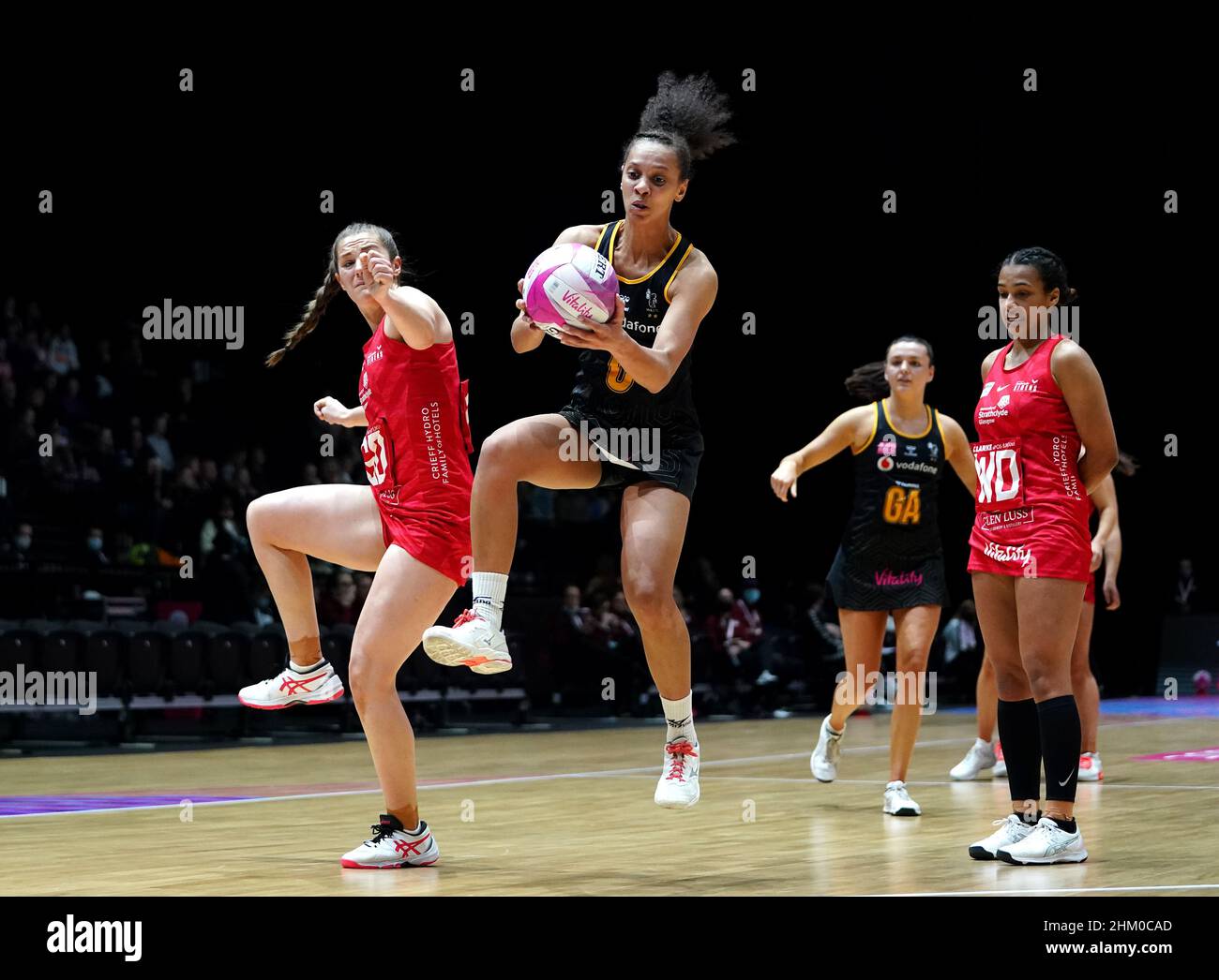 Wasps' Lauren Nicholls during the Vitality Netball Superleague match at ...