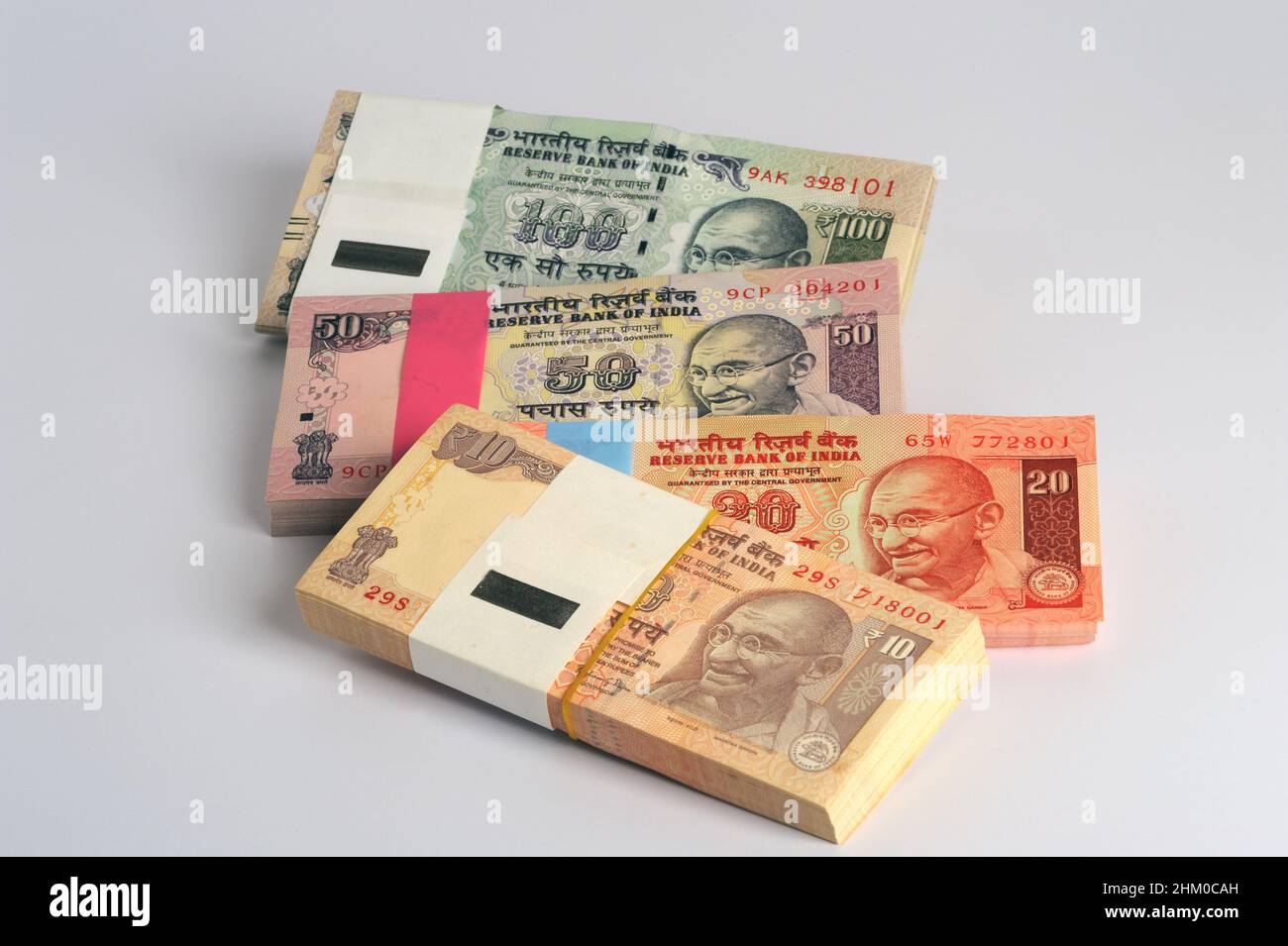Mumbai Maharashtra India Asia April 23 2021 Hundred Rupees Fifty Rupees ...