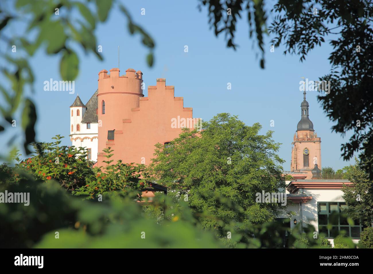 Electoral Castle, Crass Castle and and St. Peter and Paul in Eltville ...