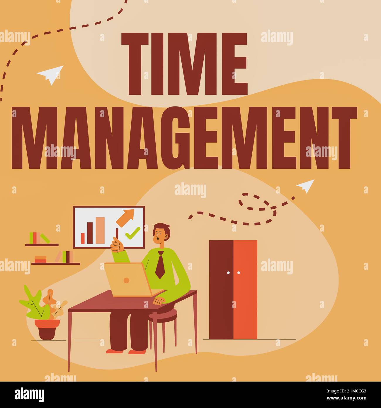 Handwriting text Time Management. Word for Schedule Planned for Job ...