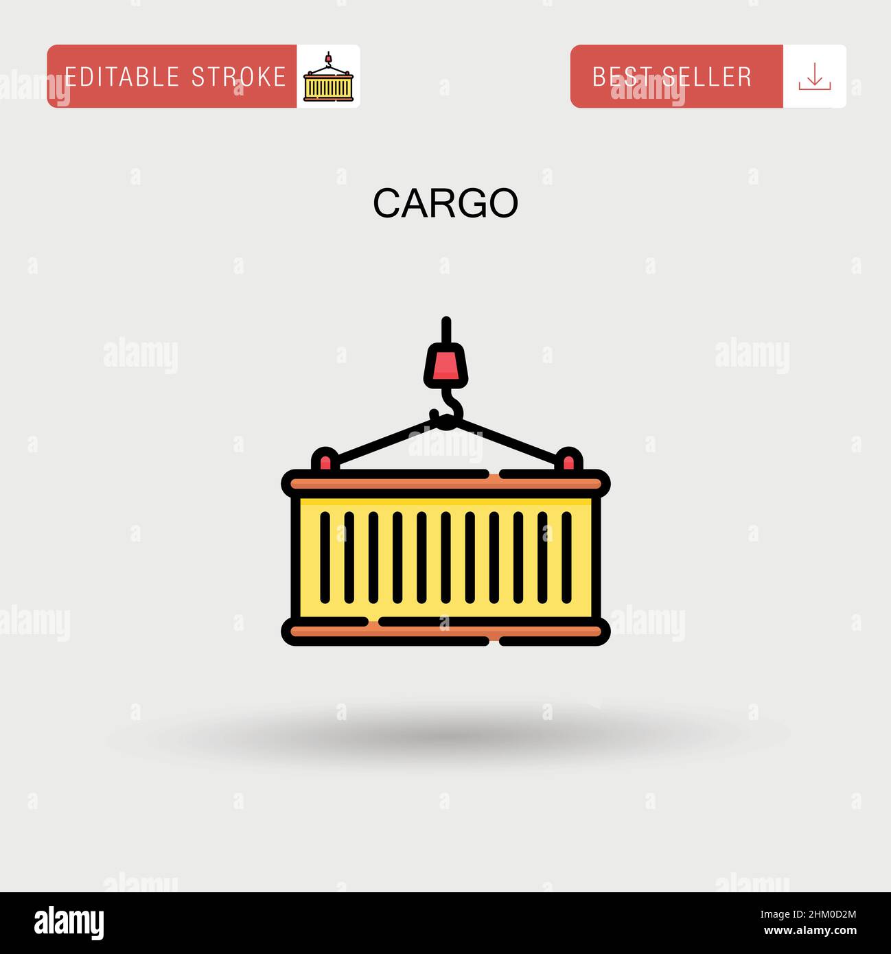 Cargo aircraft warehouse Stock Vector Images - Alamy