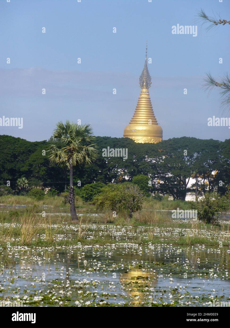 Myanmar Burma - nice scene on the roads to and from Mandalay with white ...