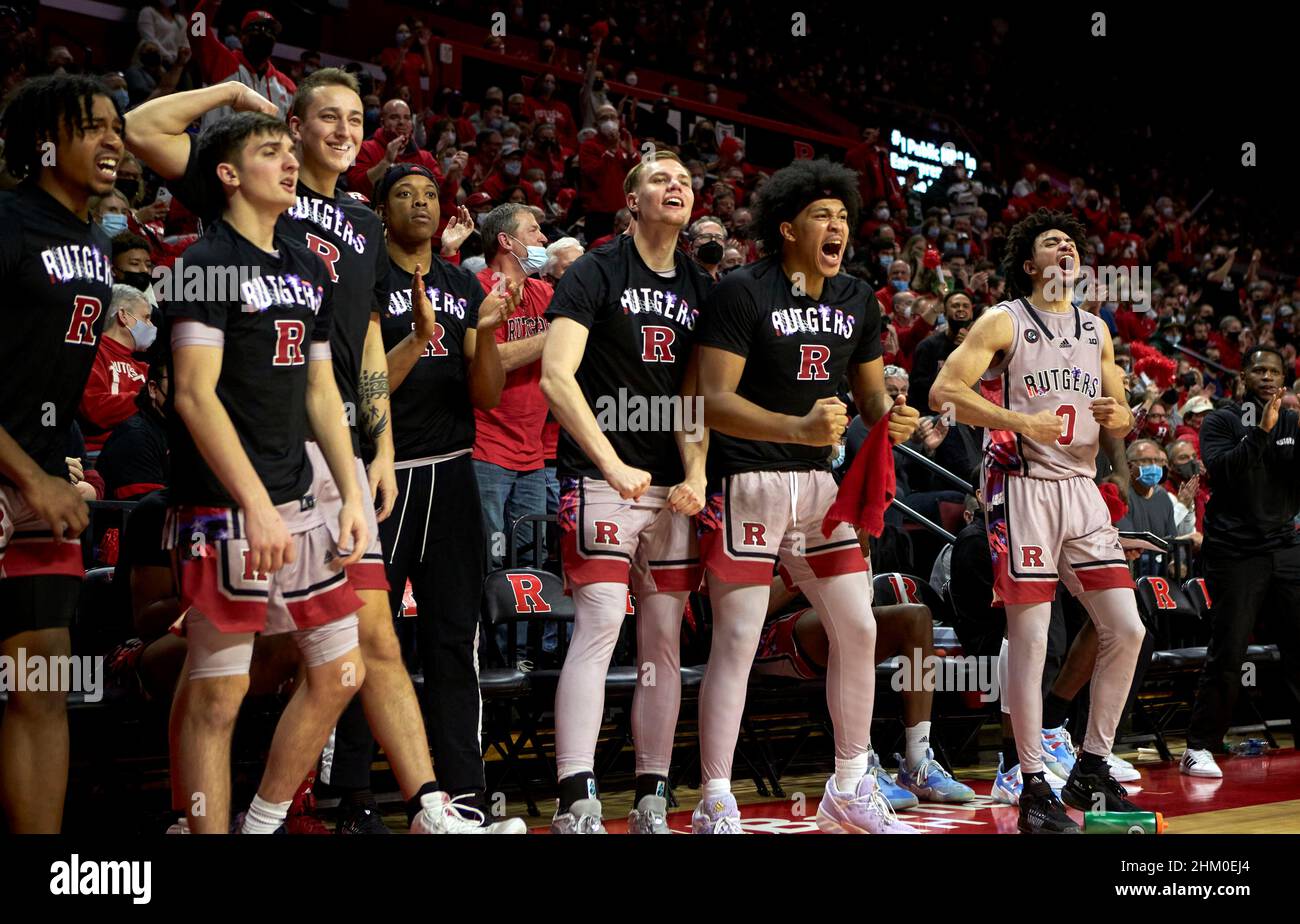 Rutgers scarlet knights bench hi-res stock photography and images - Alamy