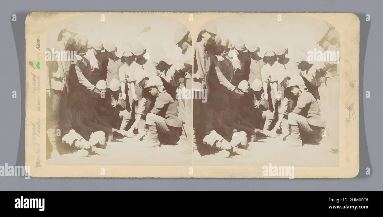 Art inspired by British soldiers entertain themselves with games, South ...