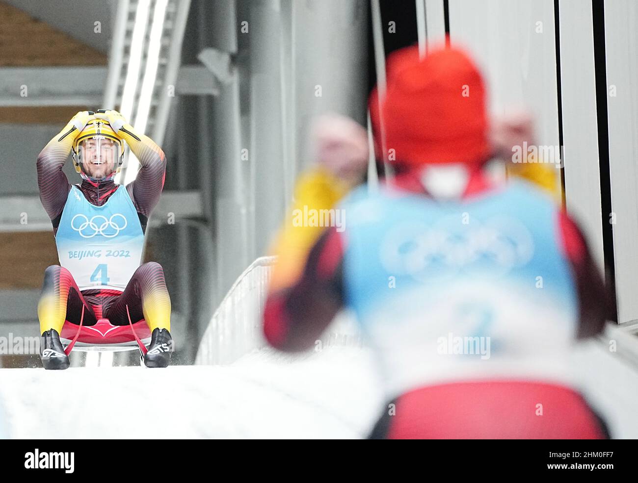 Yanqing, China. 06th Feb, 2022. Olympics, luge, single-seater, men, 4th ...