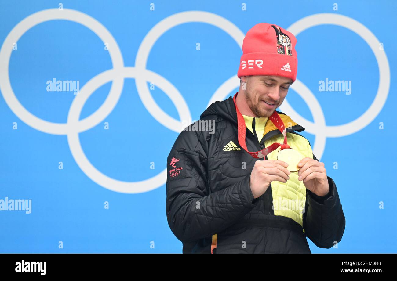 Yanqing, China. 06th Feb, 2022. Olympics, luge, single-seater, men ...
