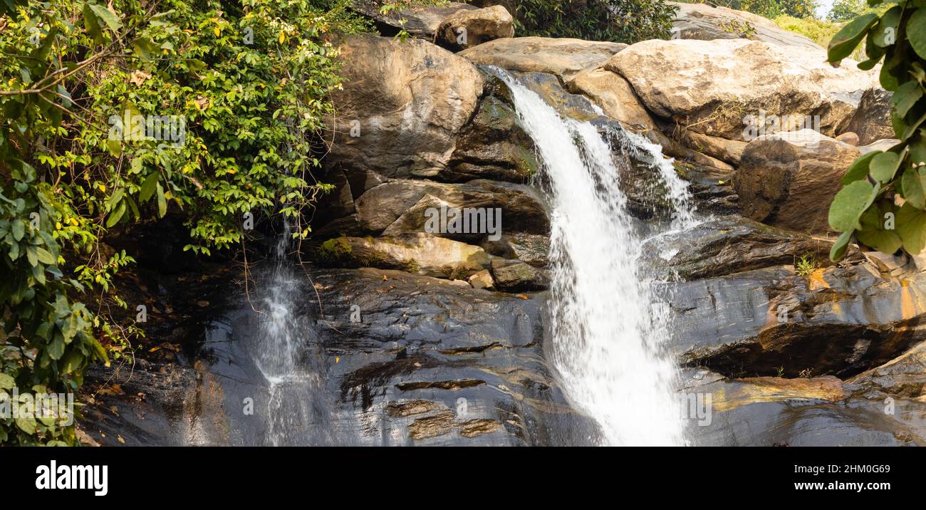 Purulia, Ayodhya hill, West Bengal, India - 14th December 2021: falling ...