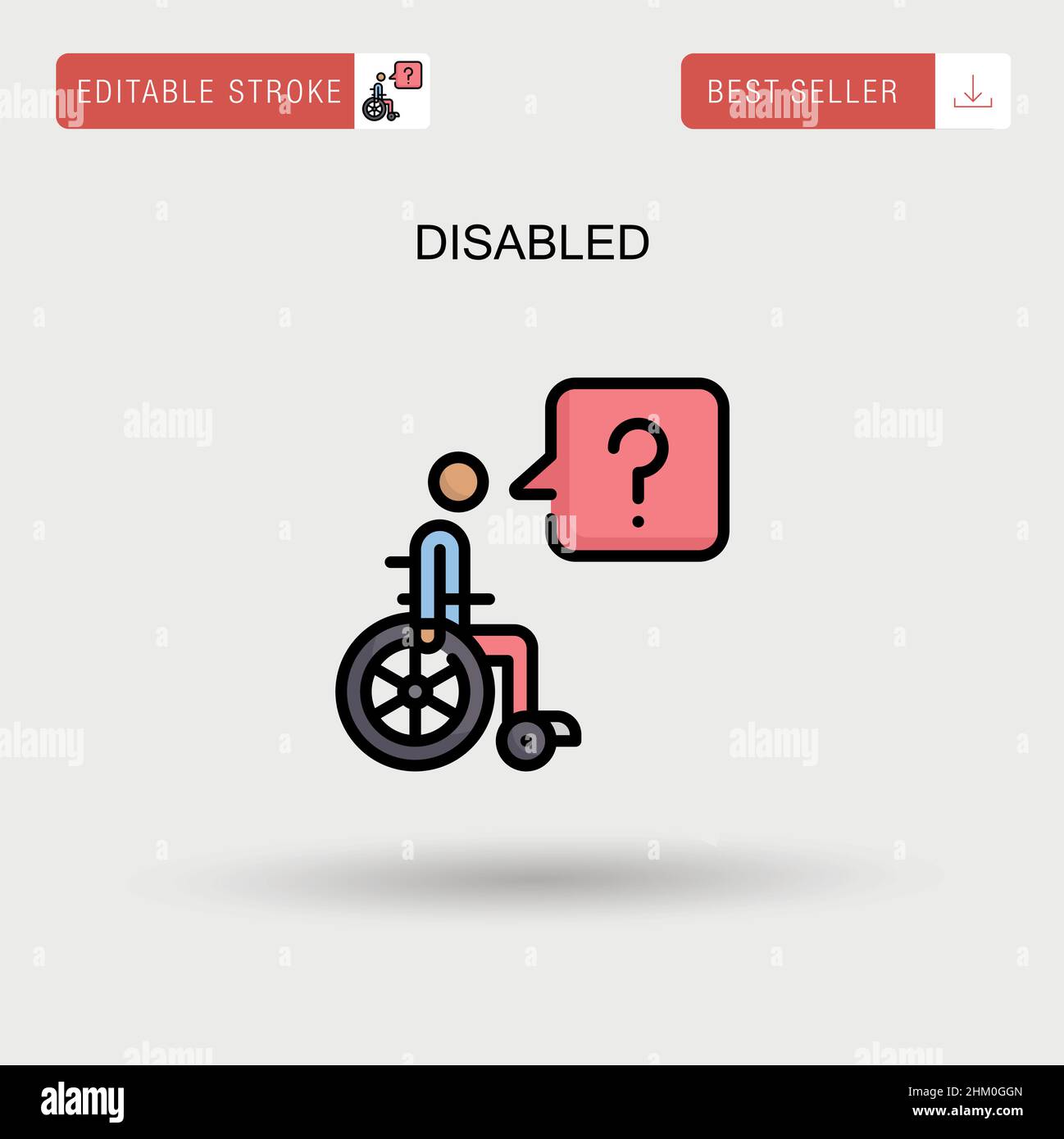 Disabled child wheelchair Stock Vector Images - Alamy