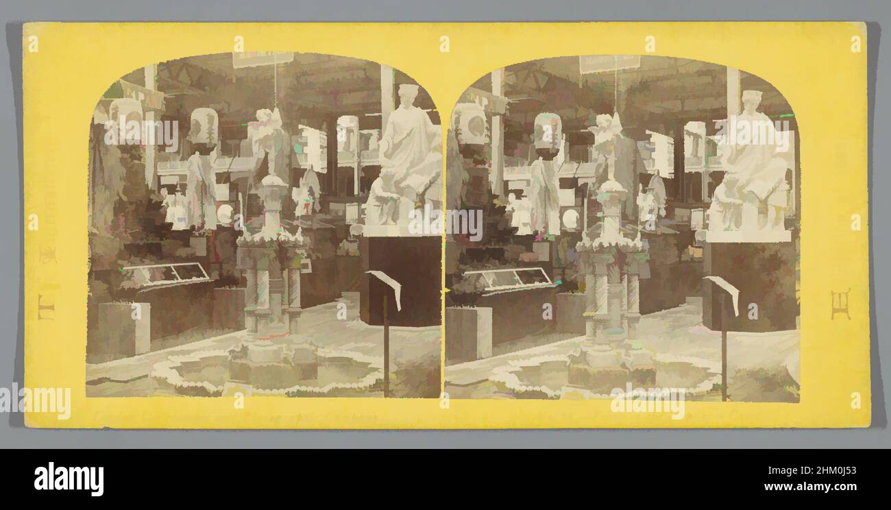 Art inspired by Japanese section at the 1862 World's Fair, View in the ...