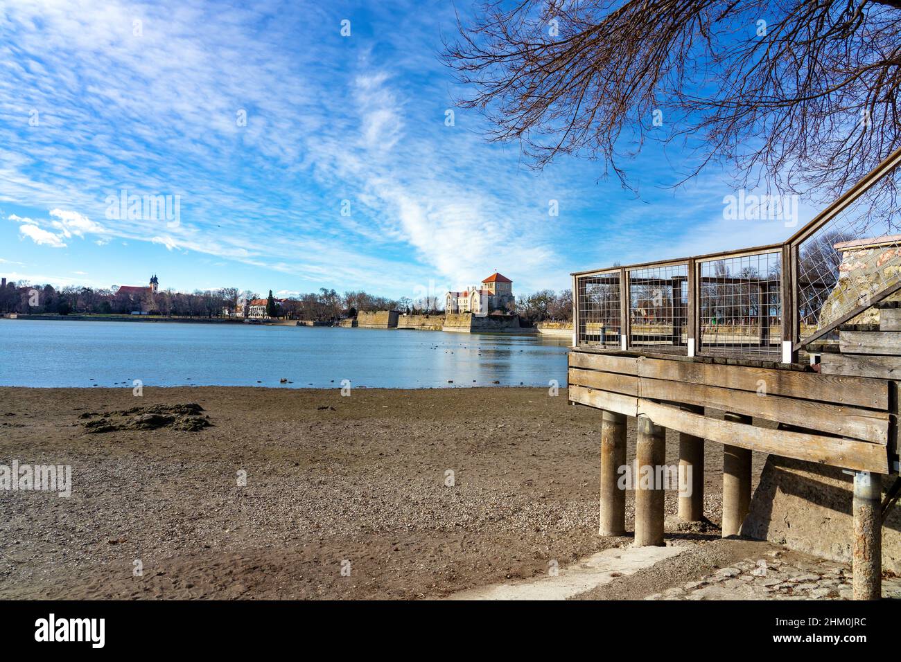 Oreg to old lake in Tata hungary on a nice sunny day Stock Photo - Alamy