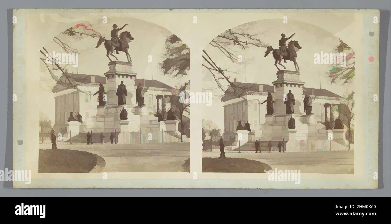 Art inspired by Virginia Washington Monument and Virginia State Capitol ...