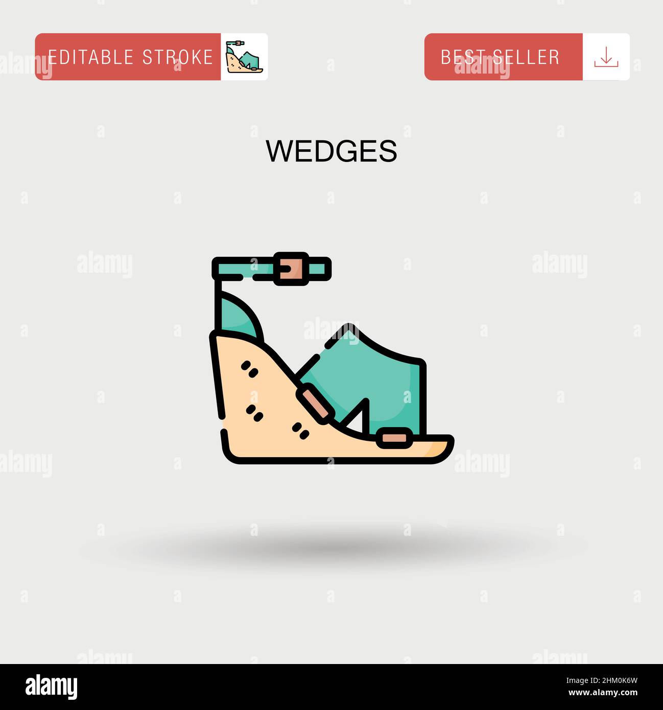 Fresh wedges Stock Vector Images - Alamy