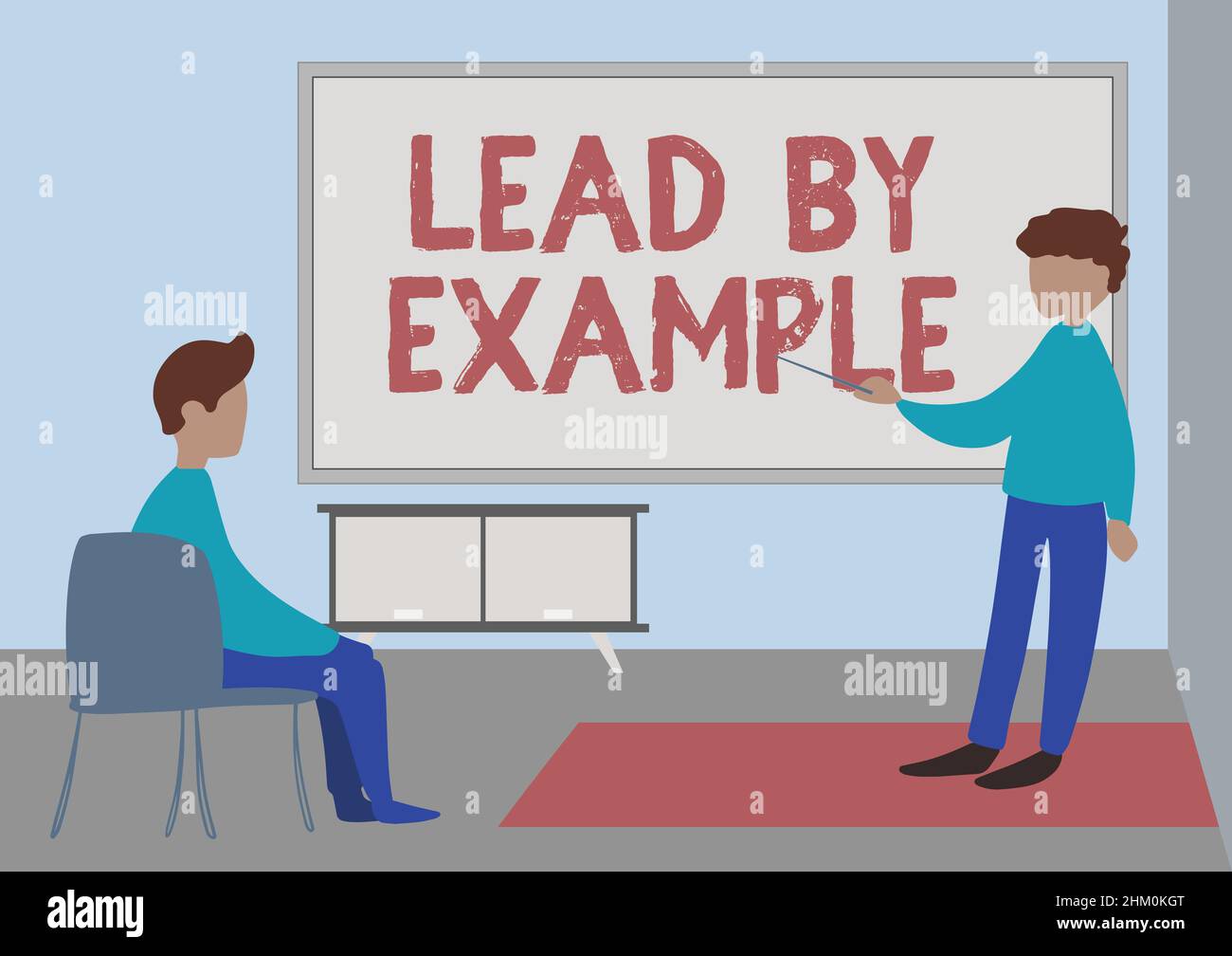 Text caption presenting Lead By Example. Business concept Be a mentor ... Text caption presenting Lead By Example. Business concept Be a mentor ...