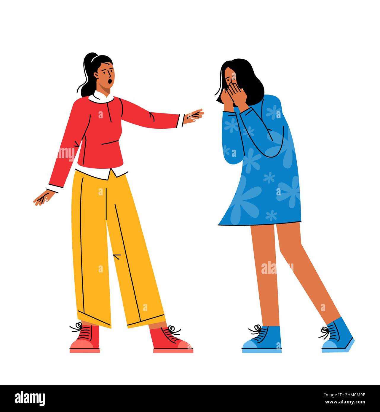 Victim sad Cut Out Stock Images & Pictures - Alamy