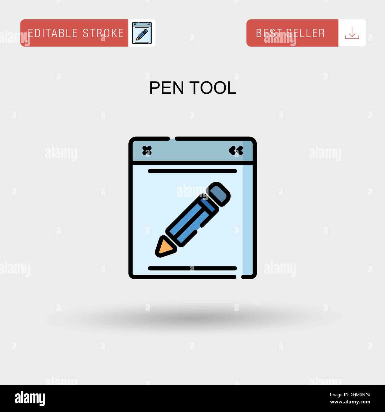 Pen tool cursor black hi-res stock photography and images - Alamy