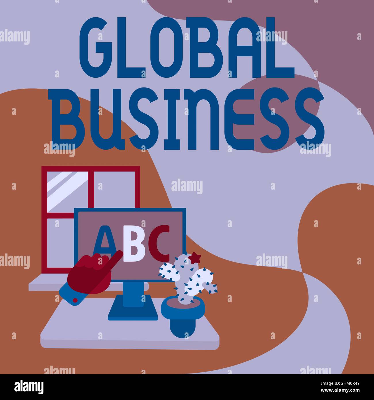 Conceptual display Global Business. Internet Concept Trade and business ...