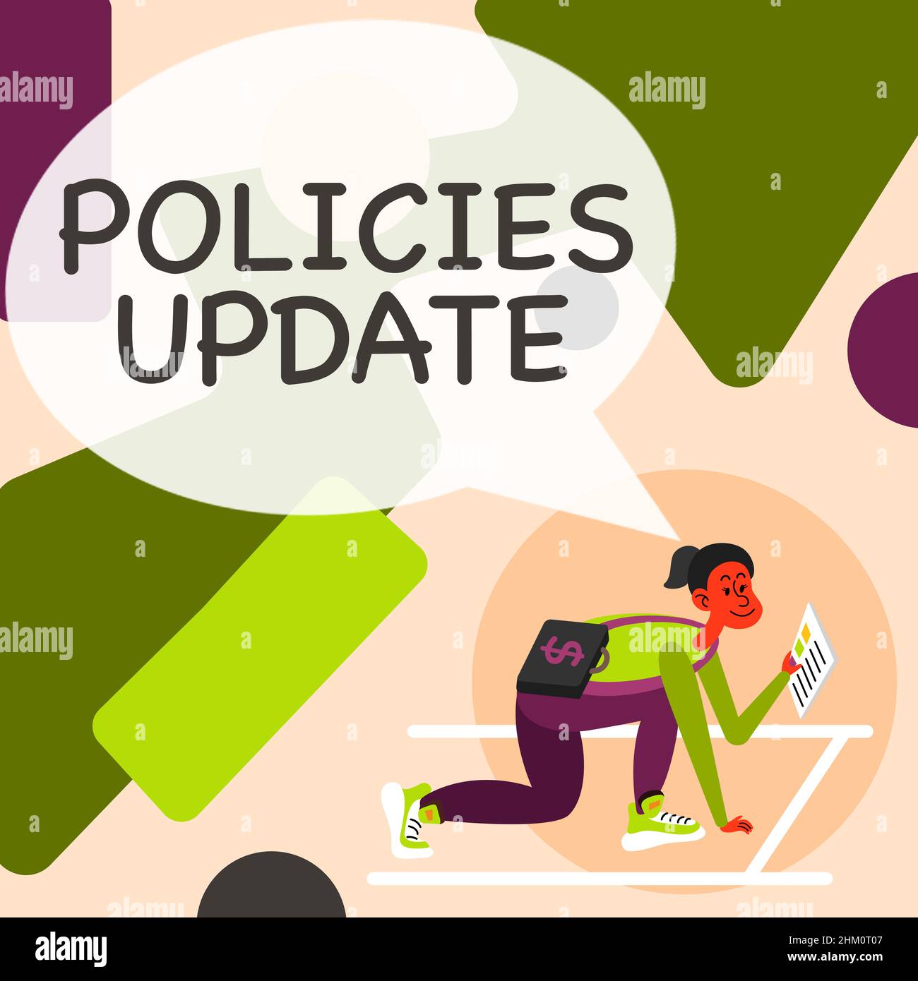 Text caption presenting Policies Update. Business showcase act of ... Text caption presenting Policies Update. Business showcase act of ...