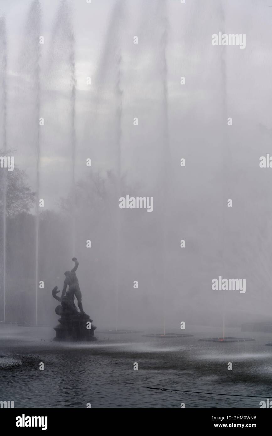 Water fountain, London, England, UK Stock Photo - Alamy