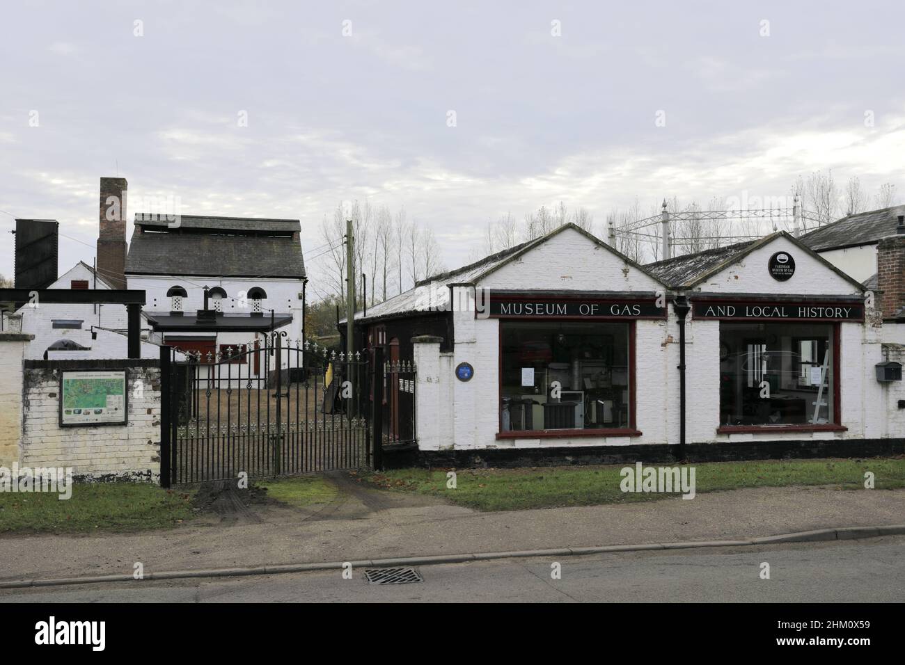 The Museum of Gas and Local History, Fakenham town, Norfolk County ...