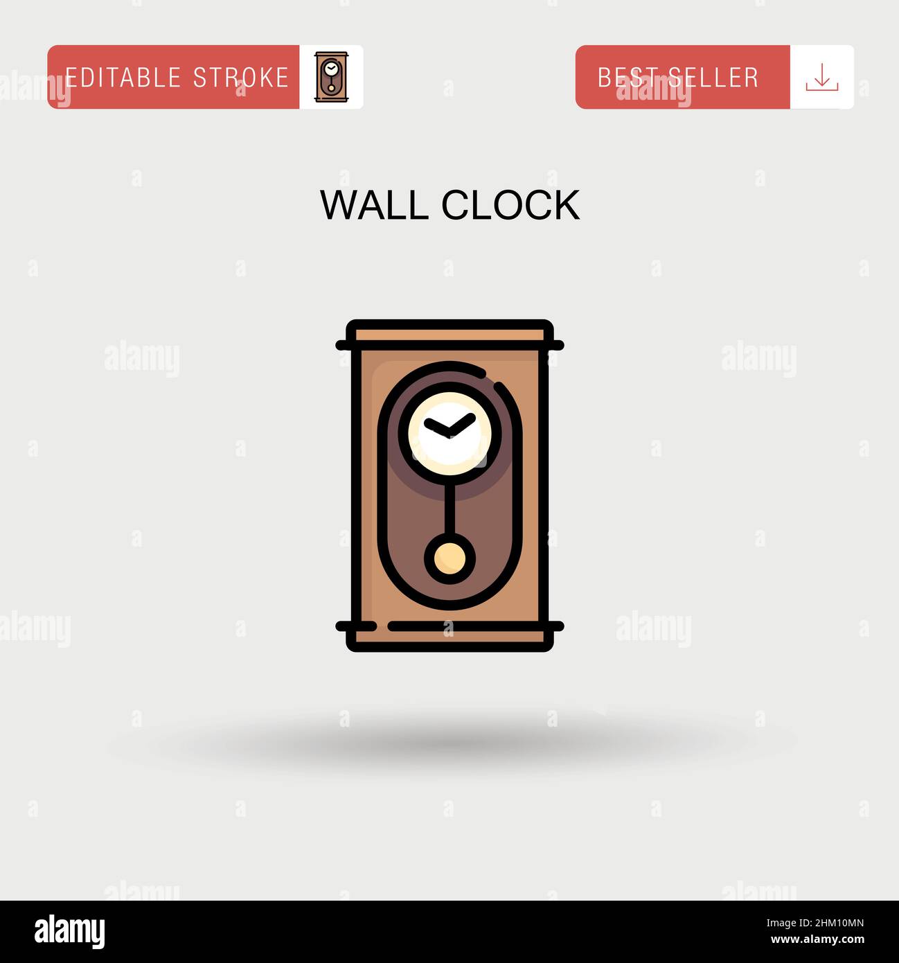 White alarm clock space Stock Vector Images - Alamy
