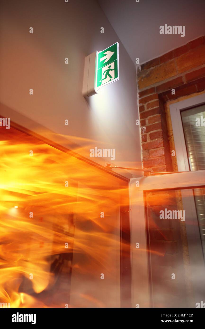 Fire alarm system in building hi-res stock photography and images - Alamy