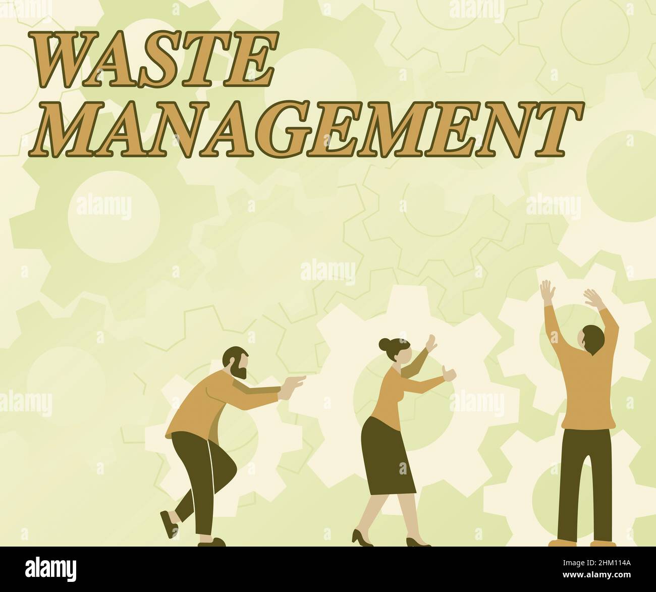 Inspiration showing sign Waste Management. Word for Waste Management ...