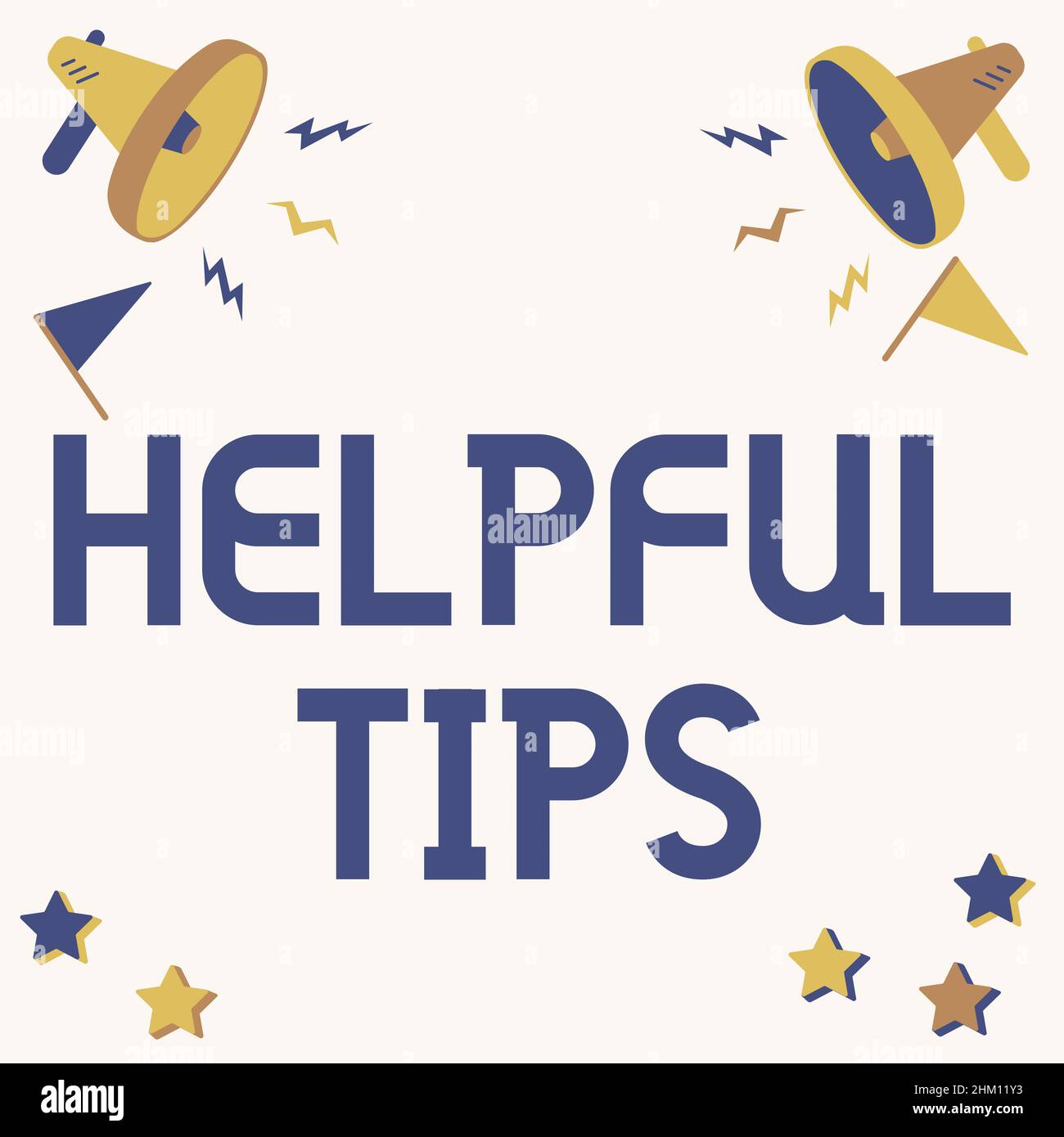 Hand writing sign Helpful Tips. Concept meaning advices given to be ...