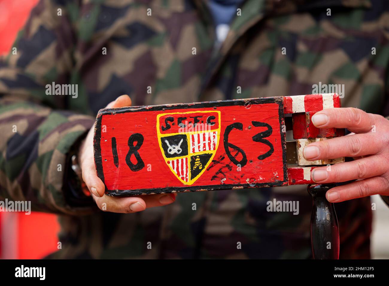 Football fan rattle hi-res stock photography and images - Alamy