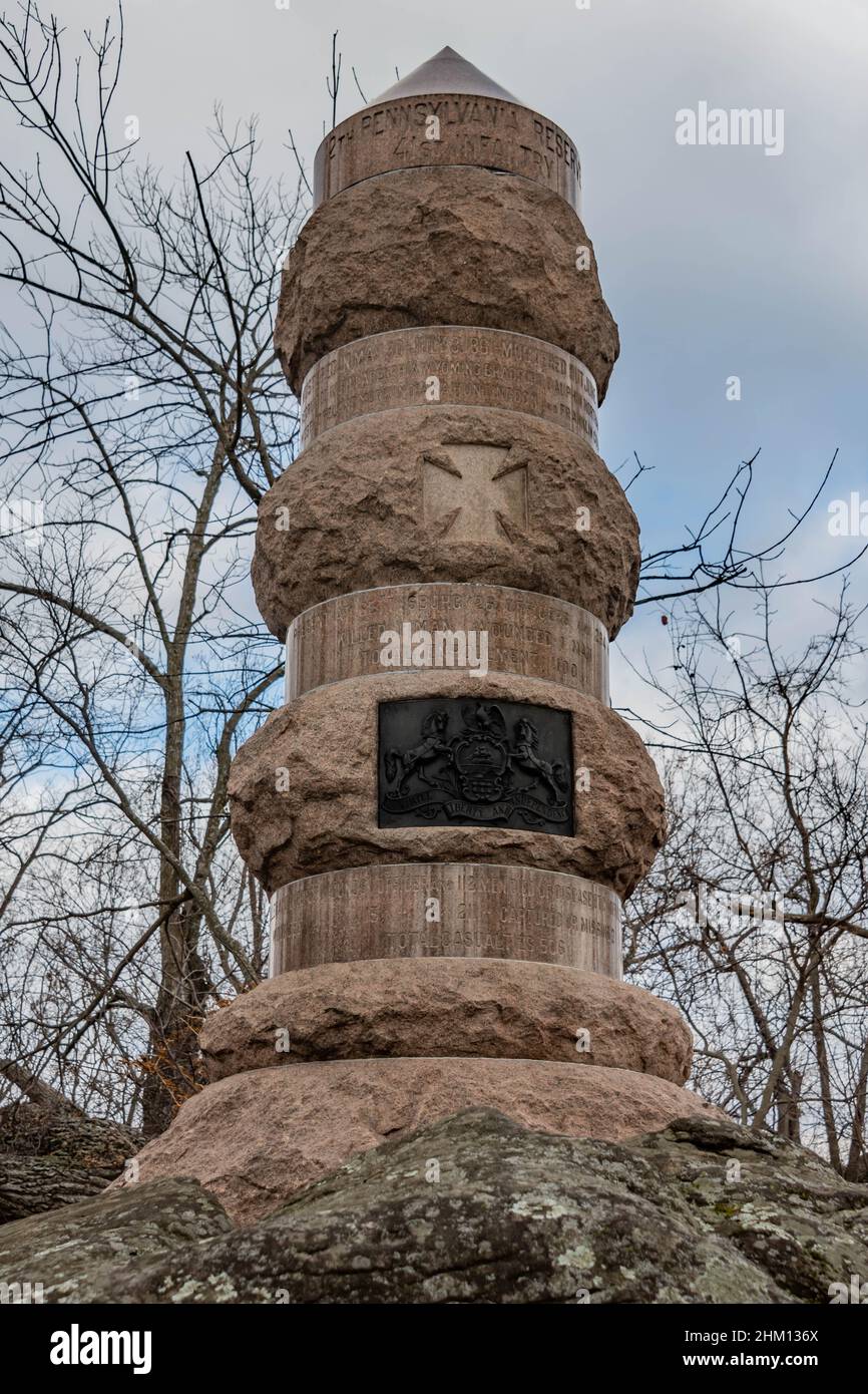 12th pennsylvania reserves hi-res stock photography and images - Alamy