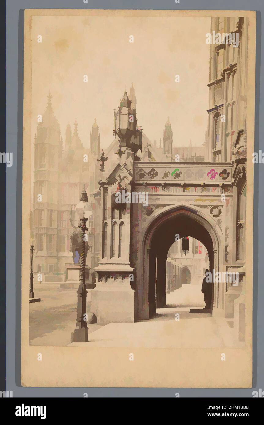 Art inspired by Peer's Entrance of the Palace of Westminster, London ...