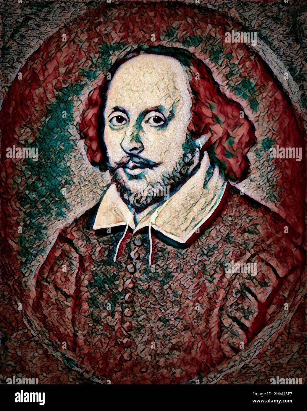 William Shakespeare, 1564 - 1616, English playwright, poet and actor ...