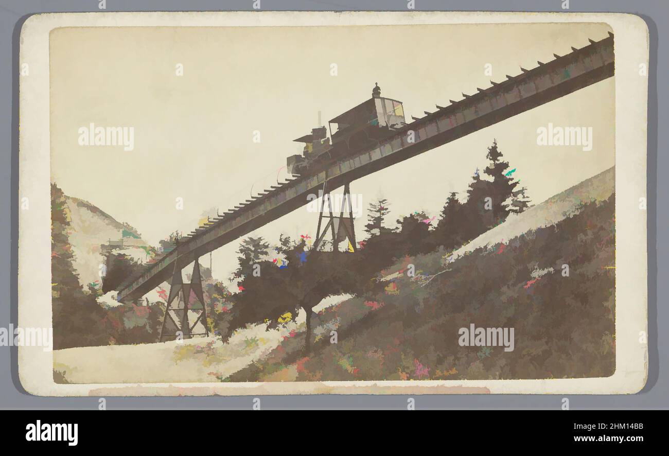 Art inspired by Train track on the Rigi, Switzerland, Rigi track, Rigi ...